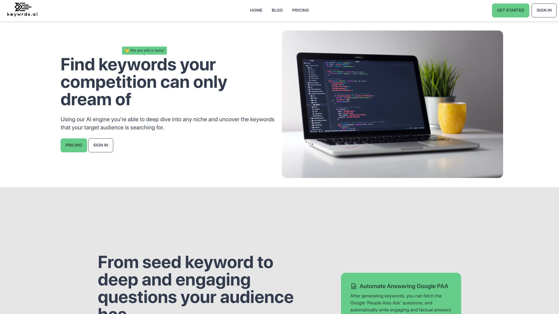 Keywrds.ai - Toolbook.ai