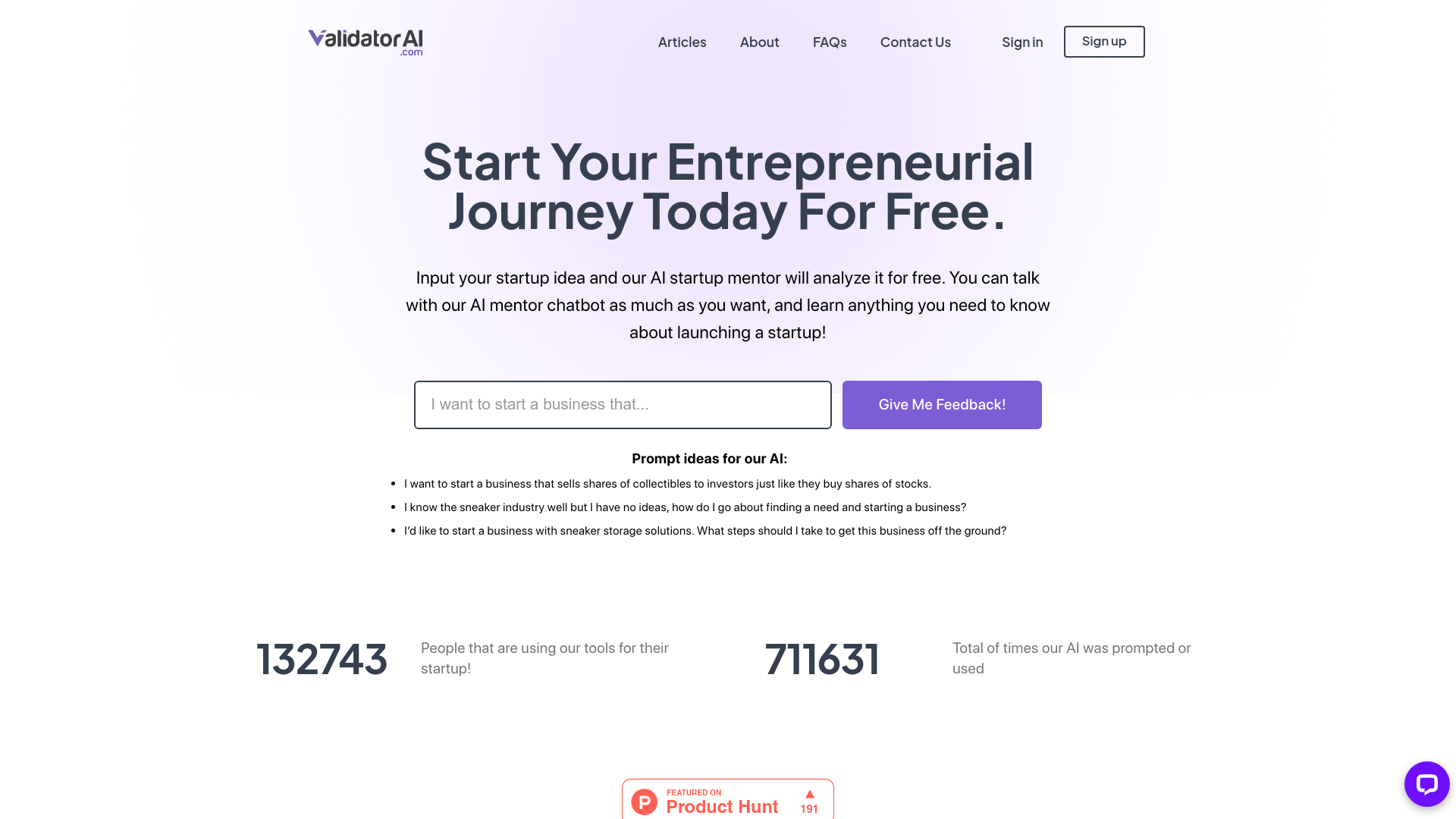 Validator AI - Toolbook.ai