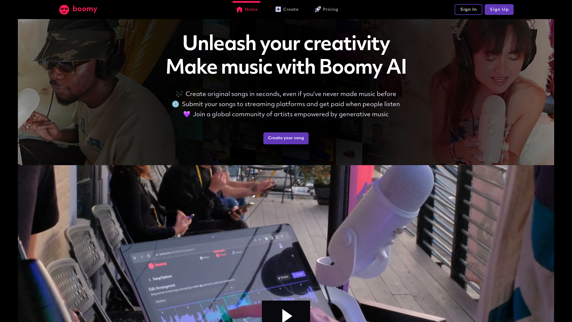 Boomy - Toolbook.ai