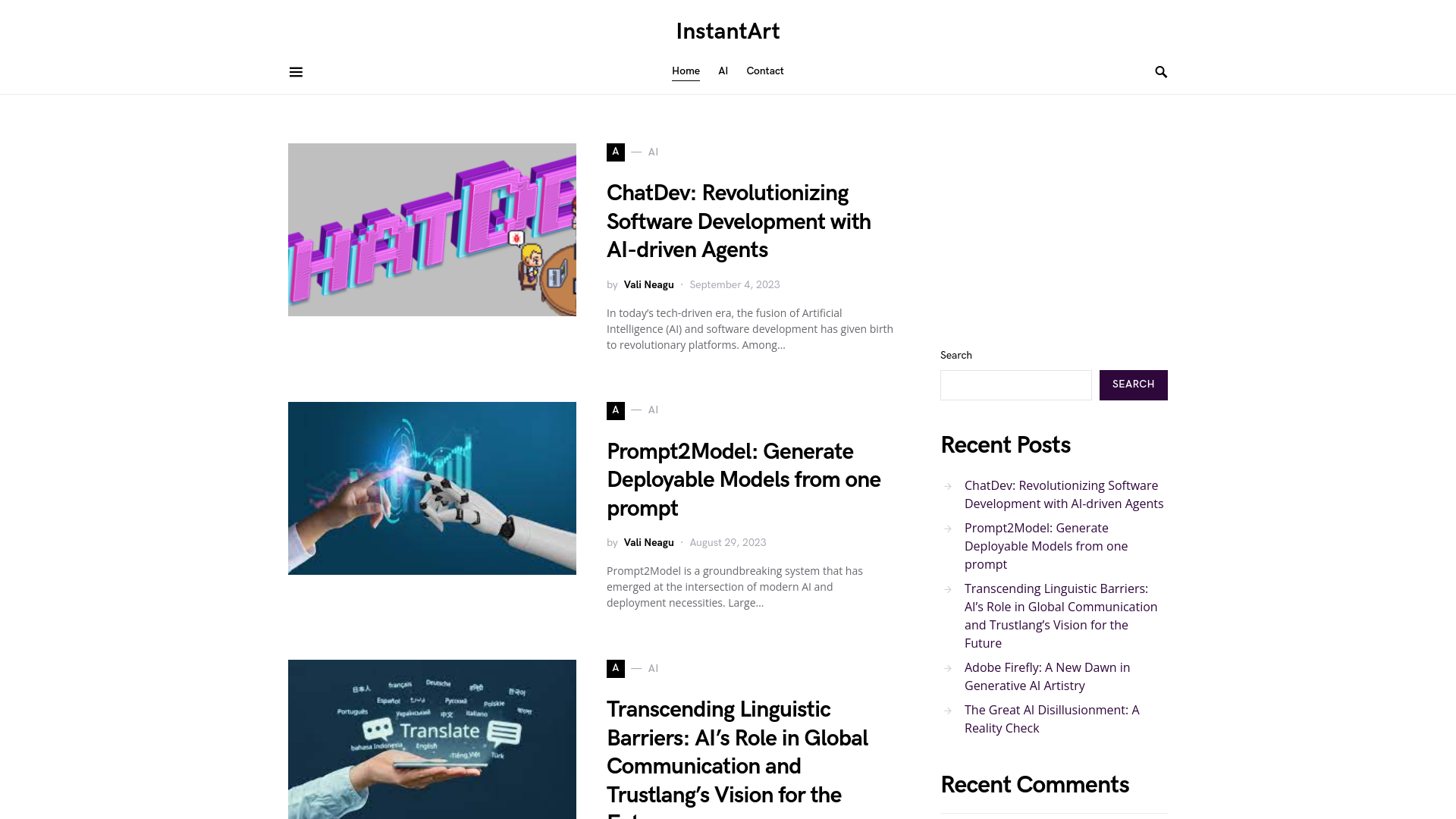 InstantArt - Toolbook.ai